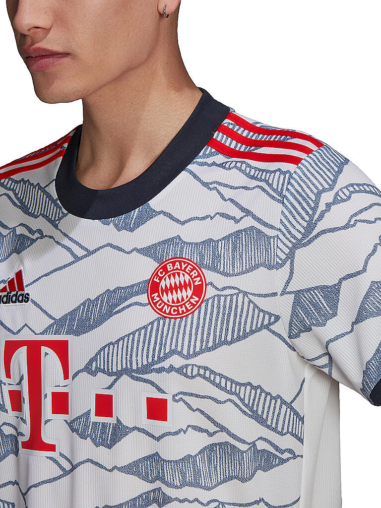 ADIDAS Herren Ausweichtrikot FC Bayern München Replica 21/22 weiß