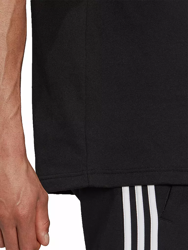 ADIDAS Herren T-Shirt Future Icons 3-Streifen schwarz