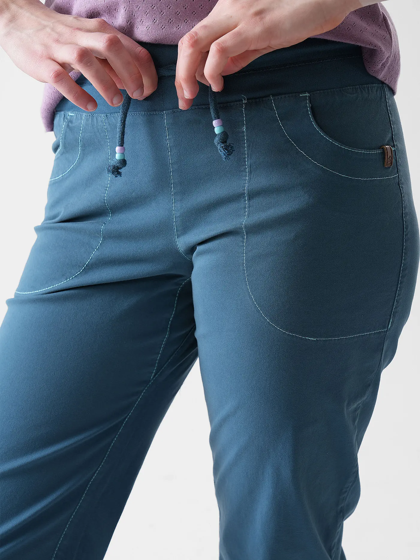 E9 Damen Kletterhose Mafalda petrol