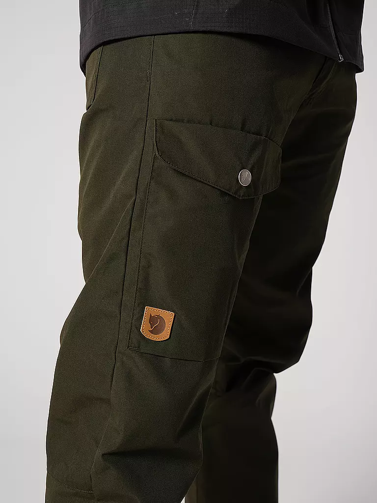 FJÄLLRÄVEN Herren Freizeithose G-1000 Greenland Regulär dunkelgrün