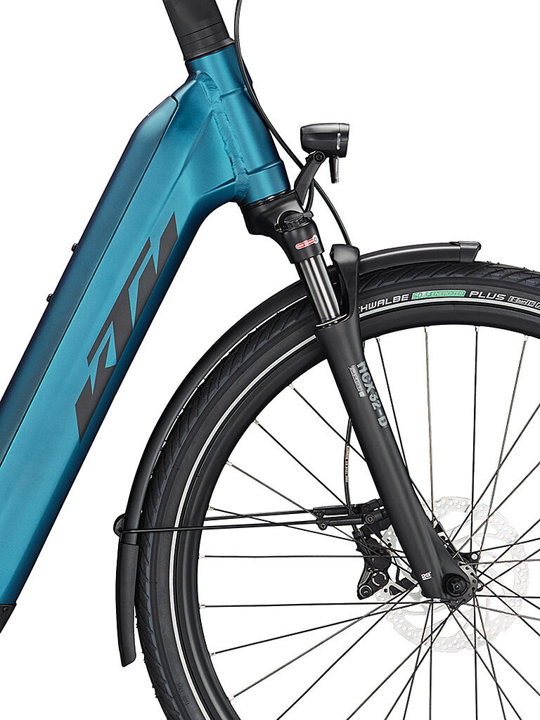 KTM Damen E-Trekkingbike 28" Macina Style 730 2023 (Tiefeinsteiger) blau