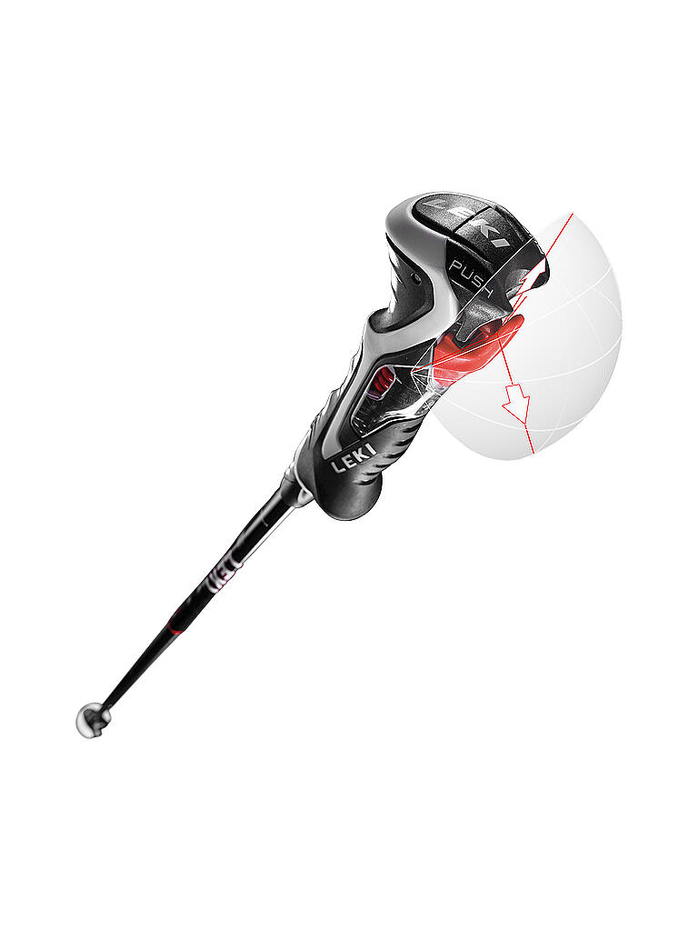 LEKI Skistöcke Carbon 14 3D schwarz