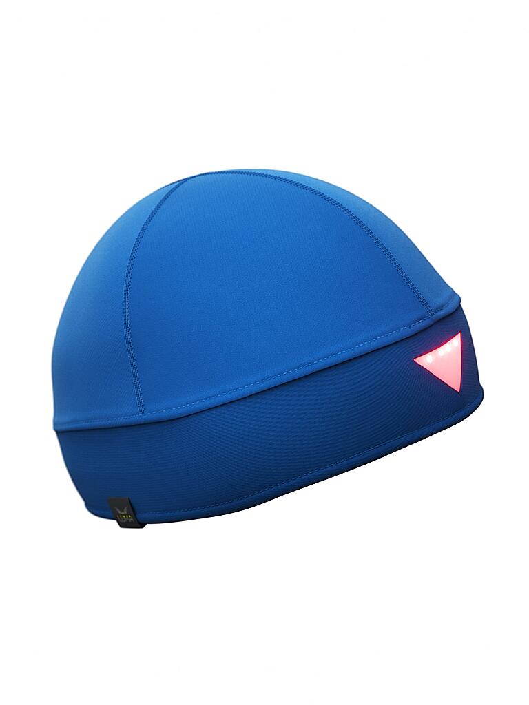 LUMA Haube mit ‚Boost‘-Stirnlampe blau