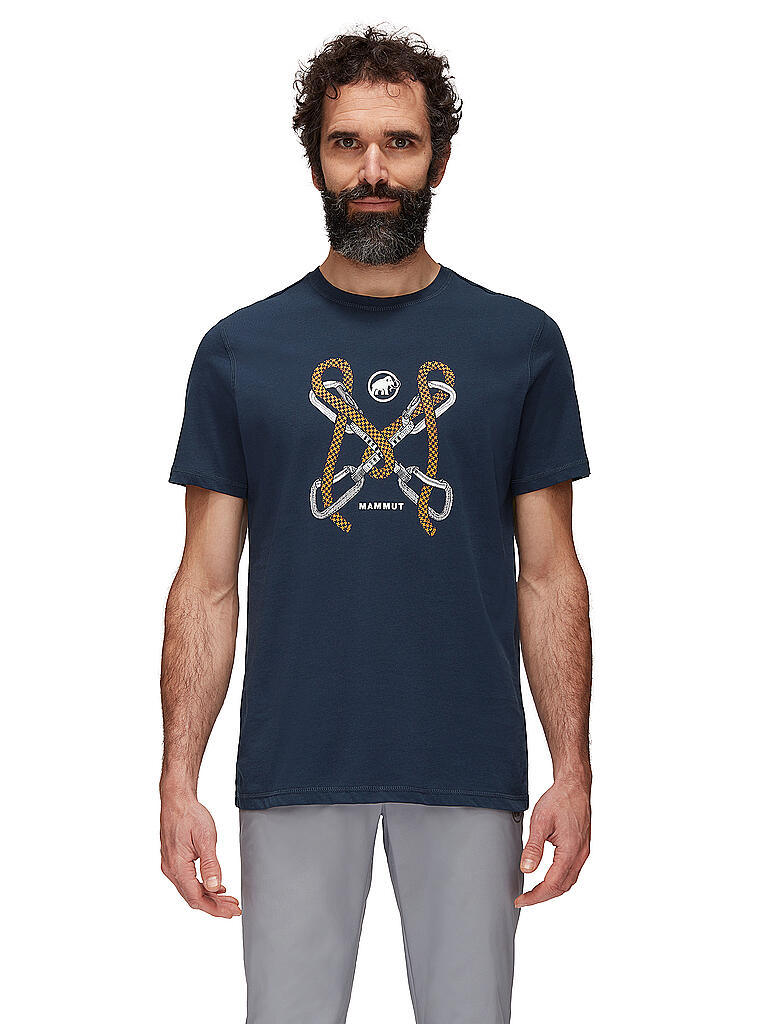 MAMMUT Herren T-Shirt Sloper blau