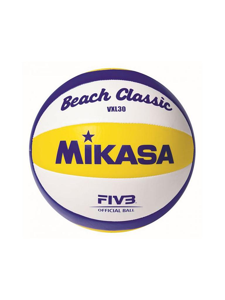 MIKASA Beachvolleyball VXL30 Beach Classic weiß MIKASA Beachvolleyball VXL30 Beach Classic weiß