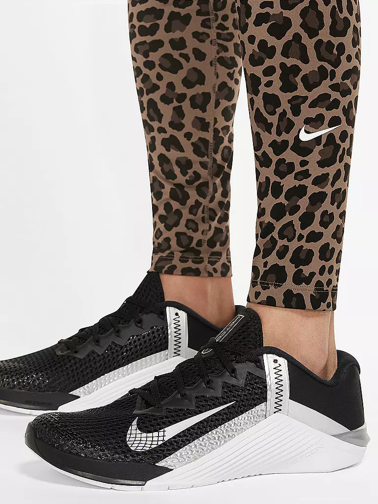 NIKE Damen Fitnesstight Dri-FIT One braun