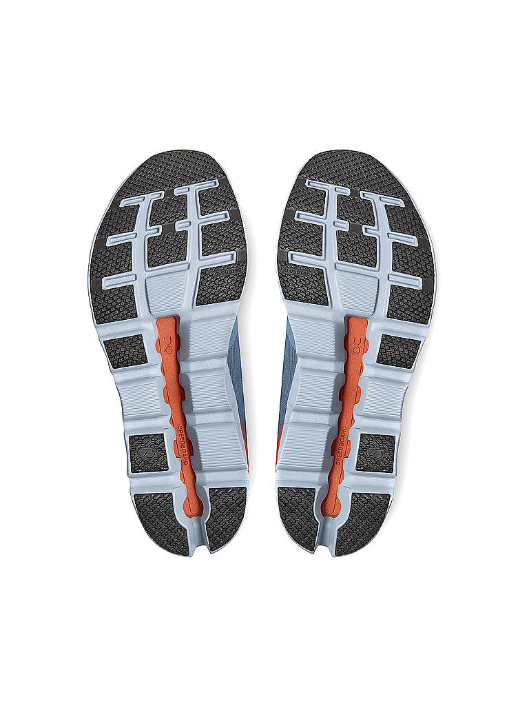 ON Herren Laufschuhe Cloudstratus LAKE FLARE blau