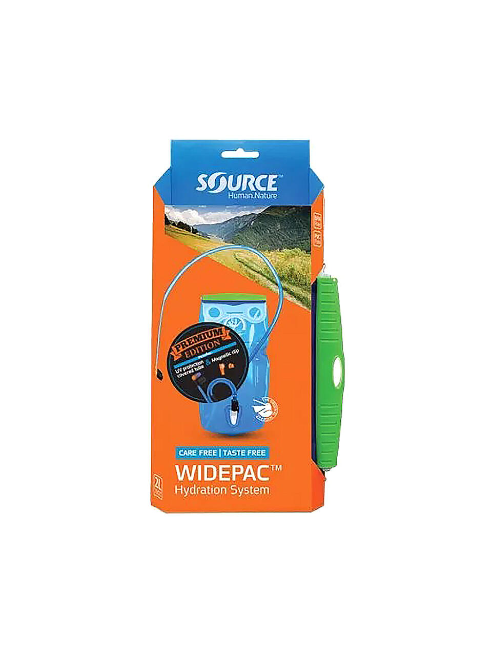 SOURCE Trinkblase Widepac™ Premium Kit 2L blau