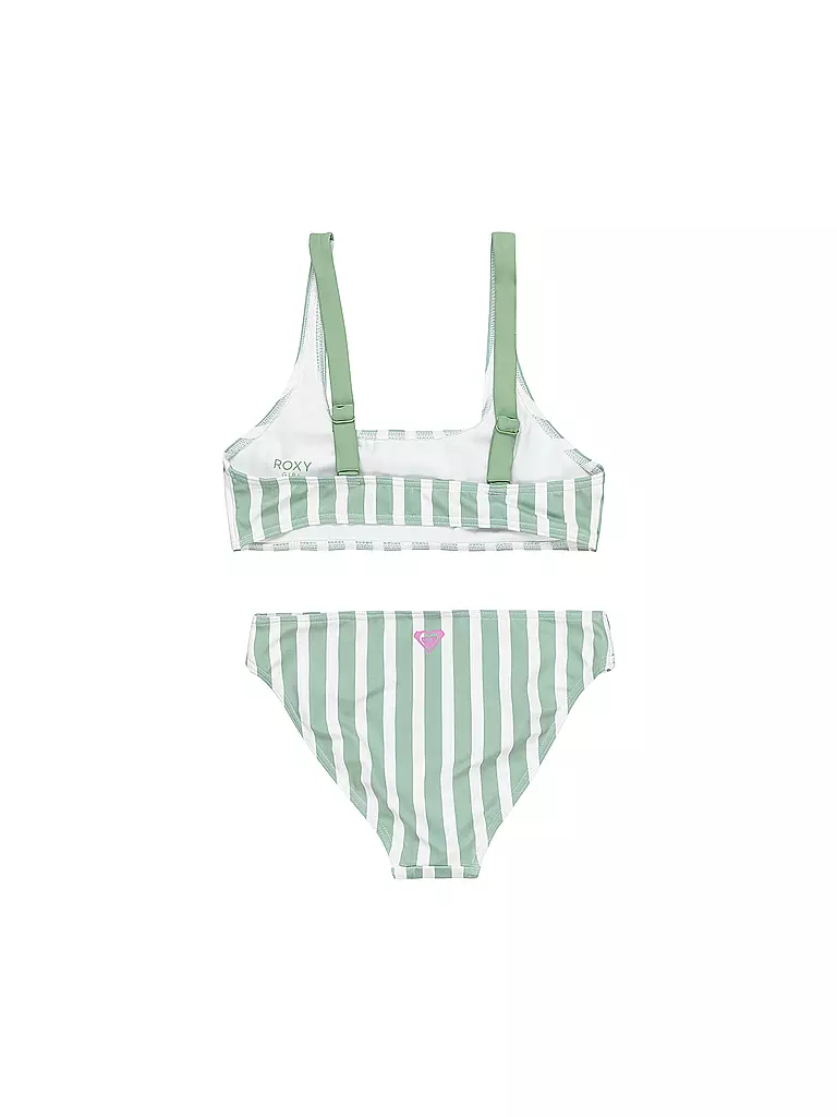 ROXY Mädchen Bikini Bico Active RG Bralette Set hellgrün