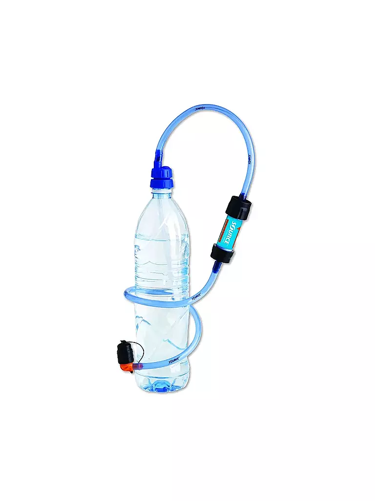 SOURCE Convertube™ + Sawyer Wasserfilter-Kit blau