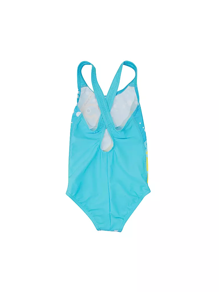 SPEEDO Mädchen Badeanzug Turtle blau