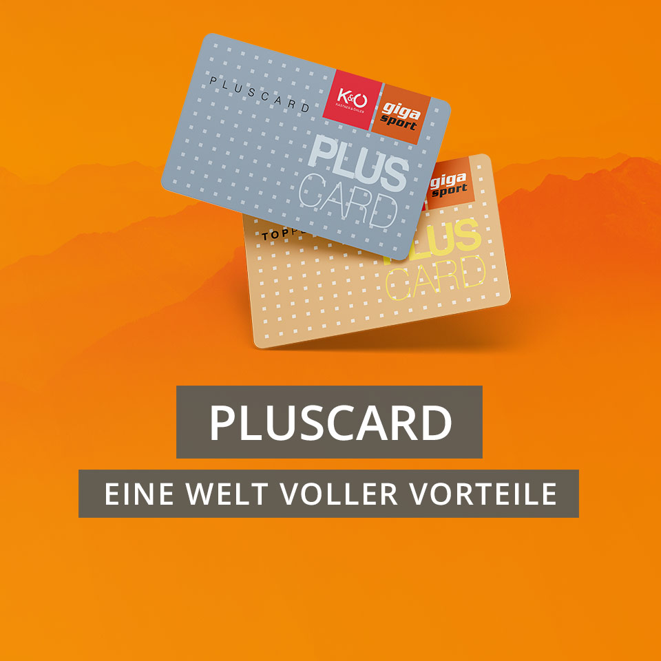 Gigasport PlusCard: Eine Welt voller Vorteile